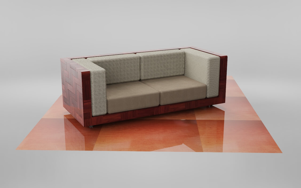 Sofa 3D Render | RenderHub Gallery