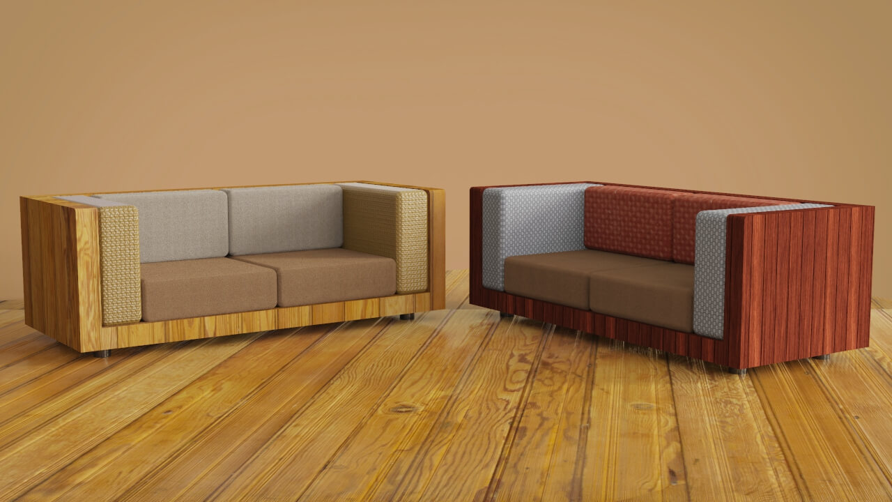 Sofa 3D Render | RenderHub Gallery