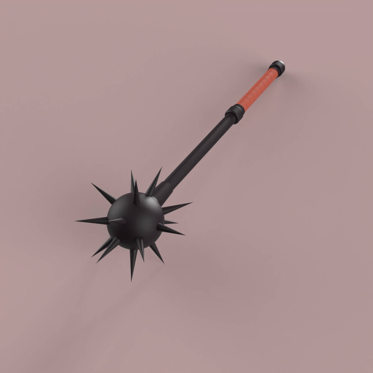 Medieval Mace - 3D Print Model by Furqan03