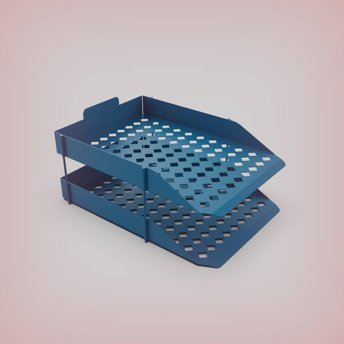 2 Step Paper Tray - 3D Model by Furqan03