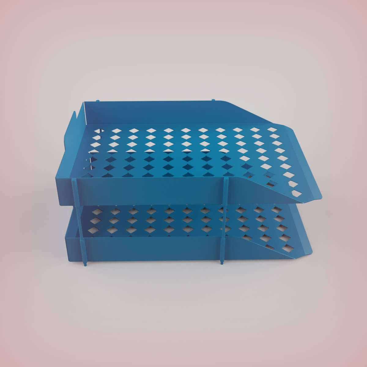 2 Step Paper Tray - 3D Model by Furqan03