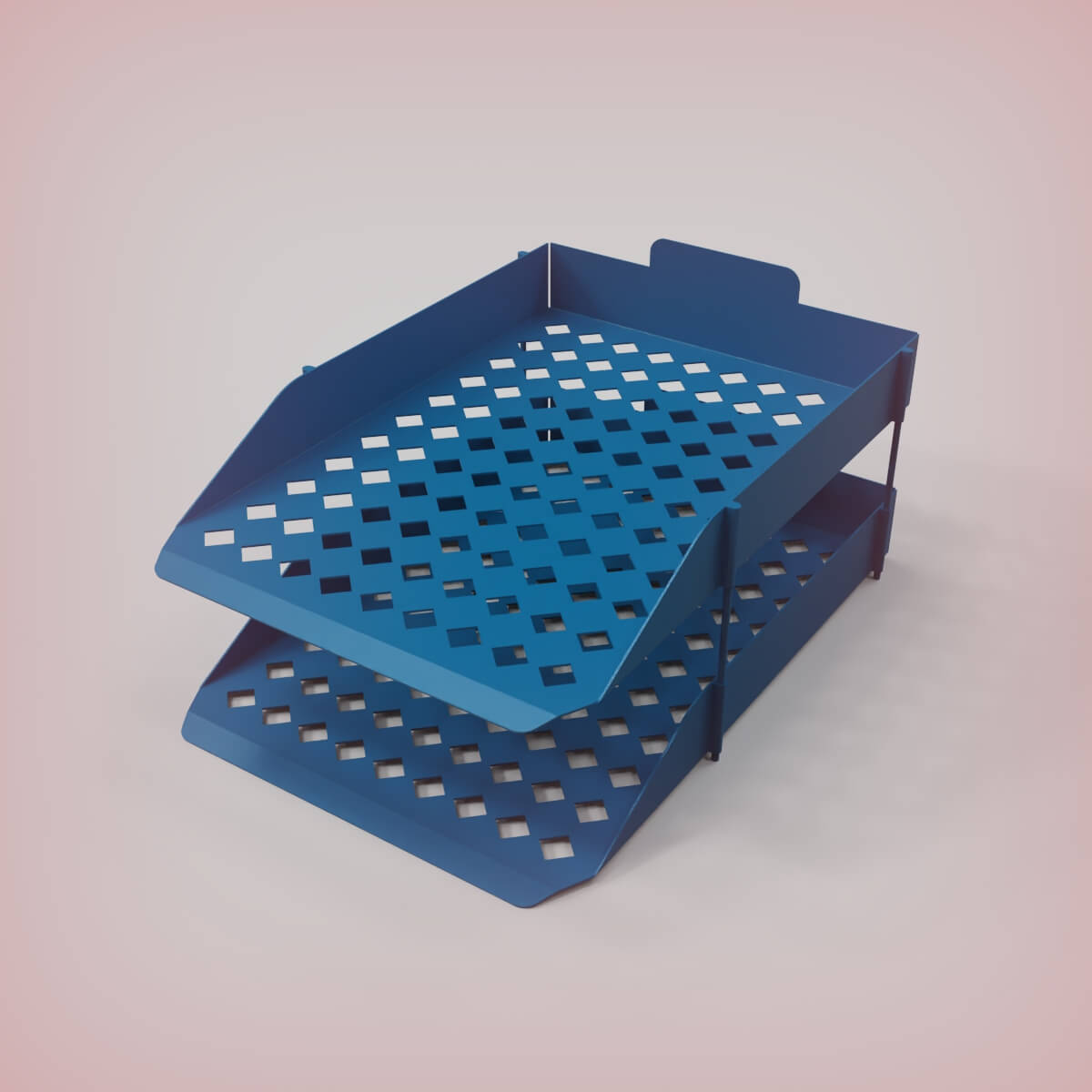 2 Step Paper Tray - 3D Model by Furqan03