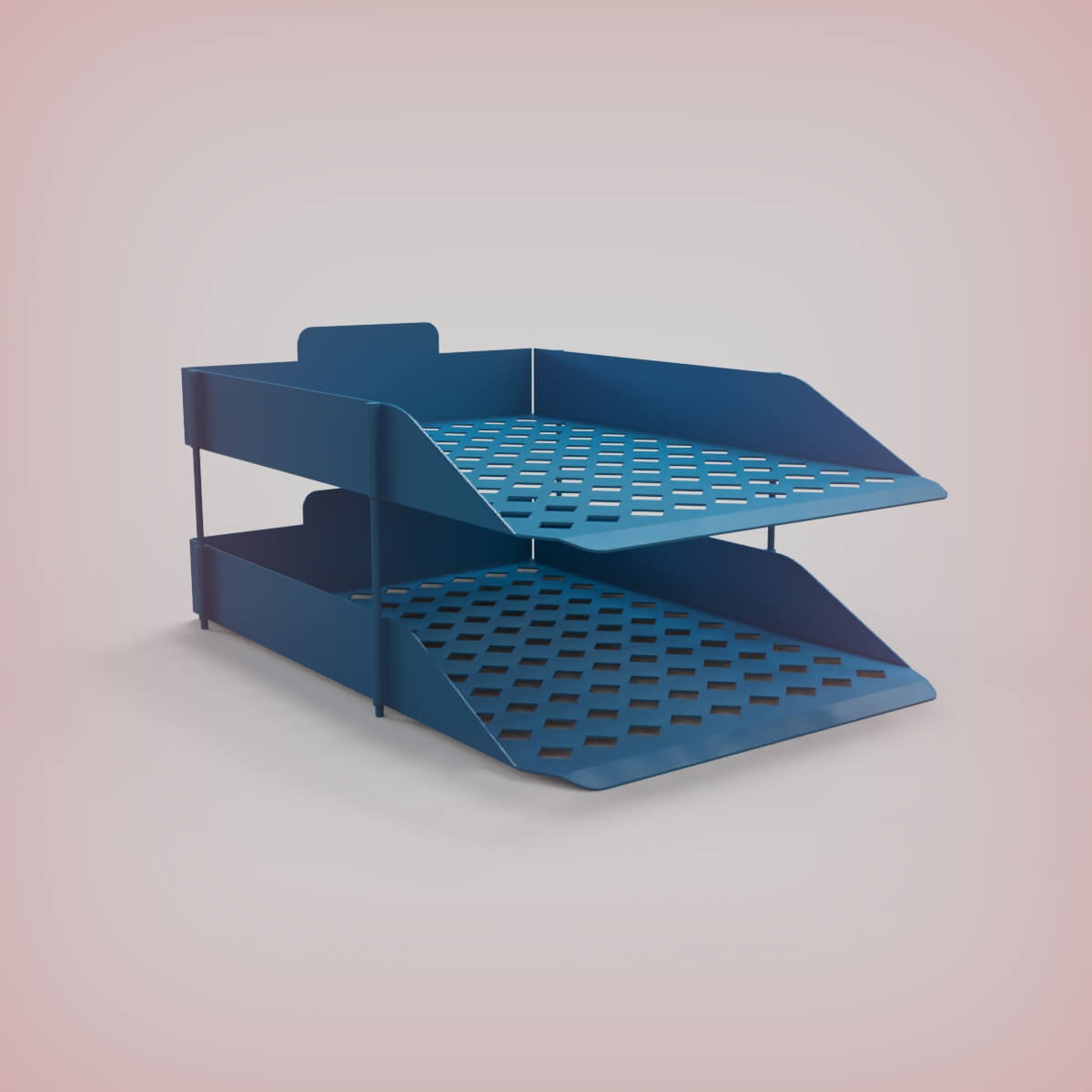 2 Step Paper Tray - 3D Model by Furqan03