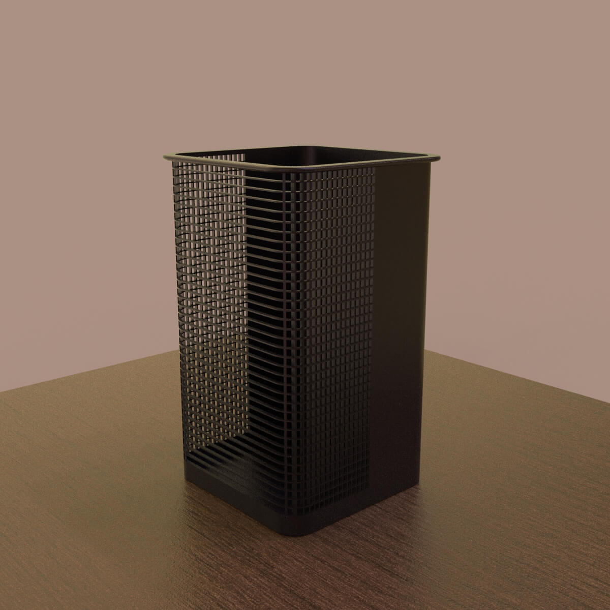 Pencil Box for Table - 3D Model by Furqan03