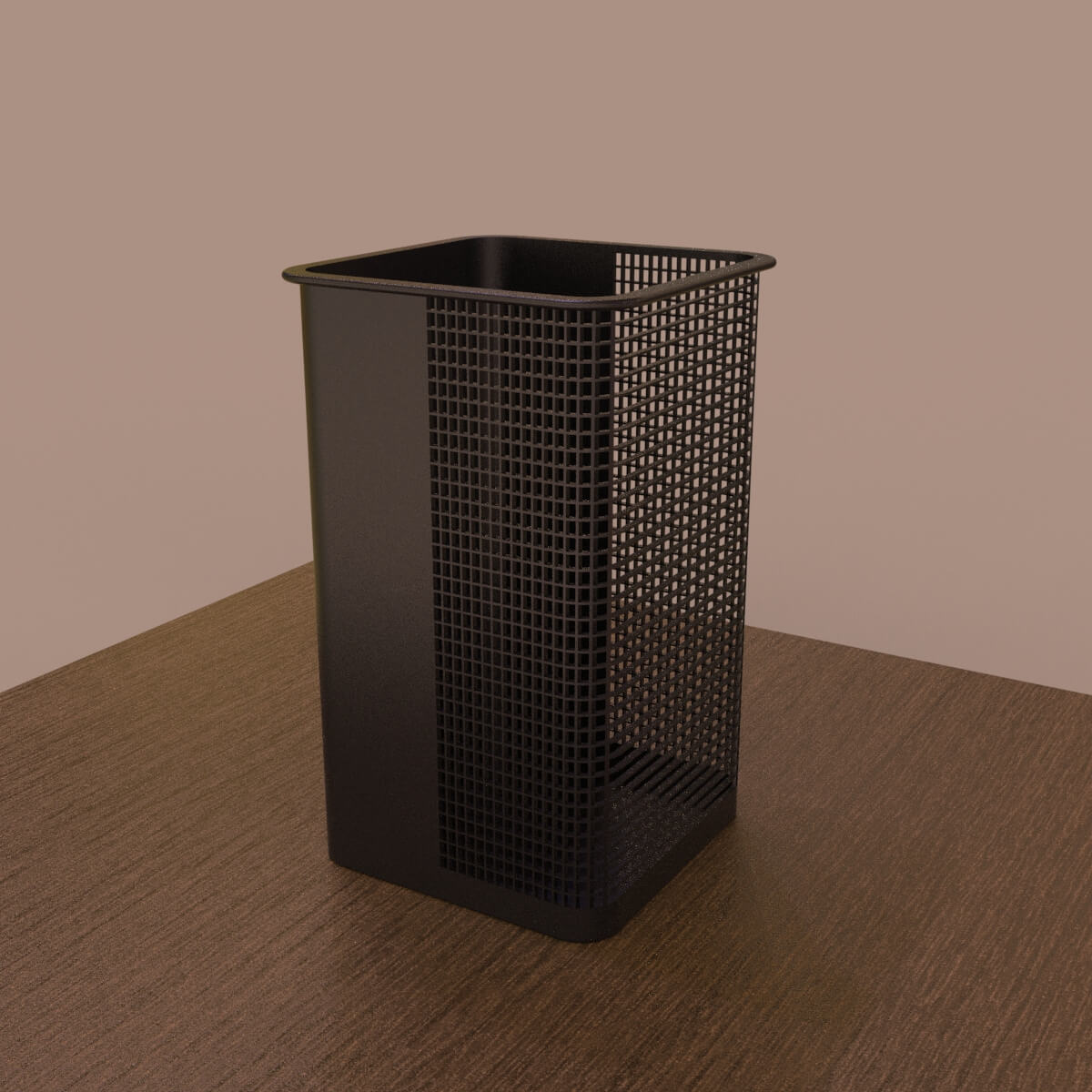 Pencil Box for Table - 3D Model by Furqan03