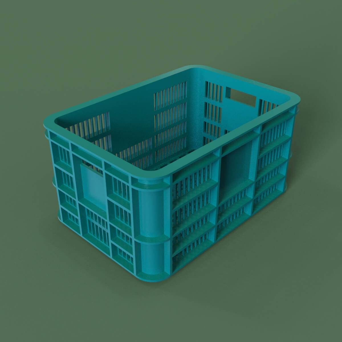 Small Plastic Box - 3D Model by Furqan03