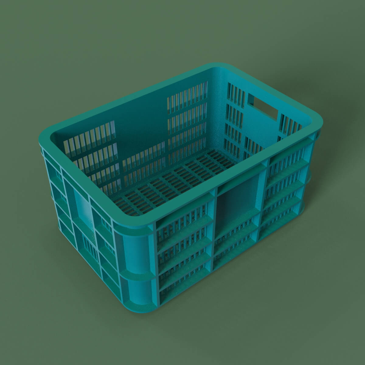 Small Plastic Box - 3D Model by Furqan03