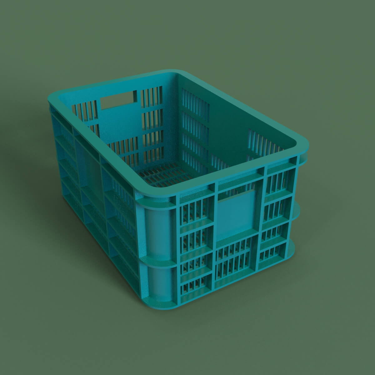 Small Plastic Box - 3D Model by Furqan03
