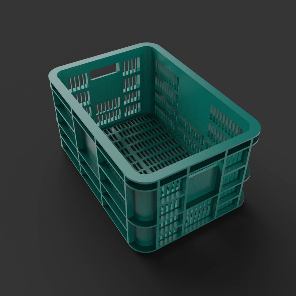 Small Plastic Box - 3D Model by Furqan03