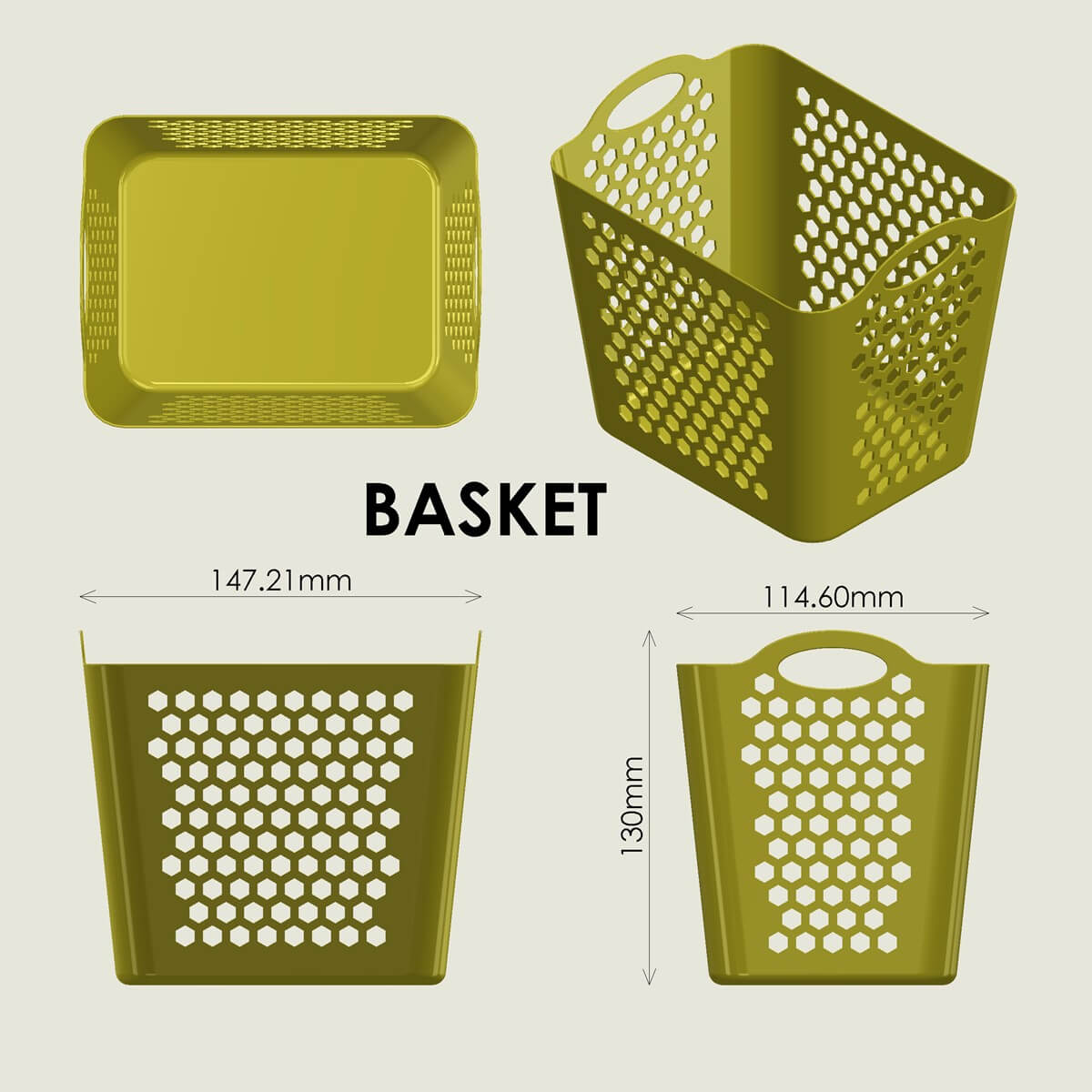 Printable Basket - 3D Model by Furqan03