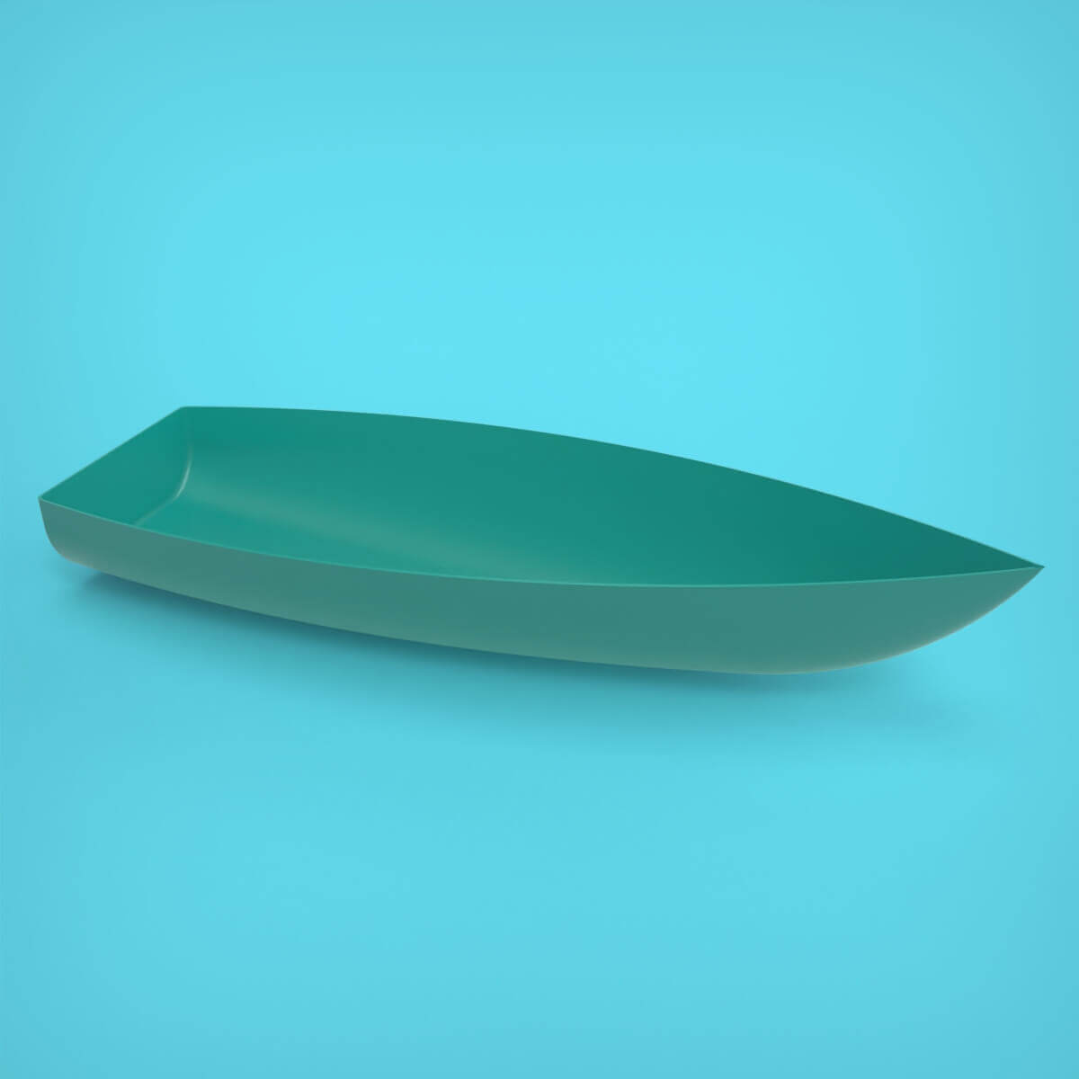 Printable Boat - 3D Model by Furqan03