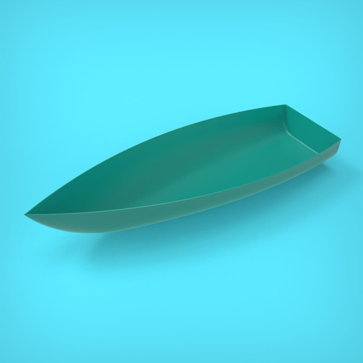 Printable Boat - 3D Model by Furqan03