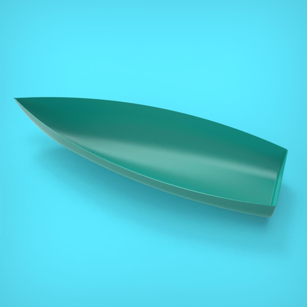 Printable Boat - 3D Model by Furqan03