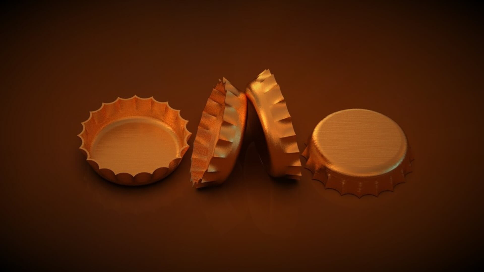 Printable Bottle Cap - 3D Model by Furqan03