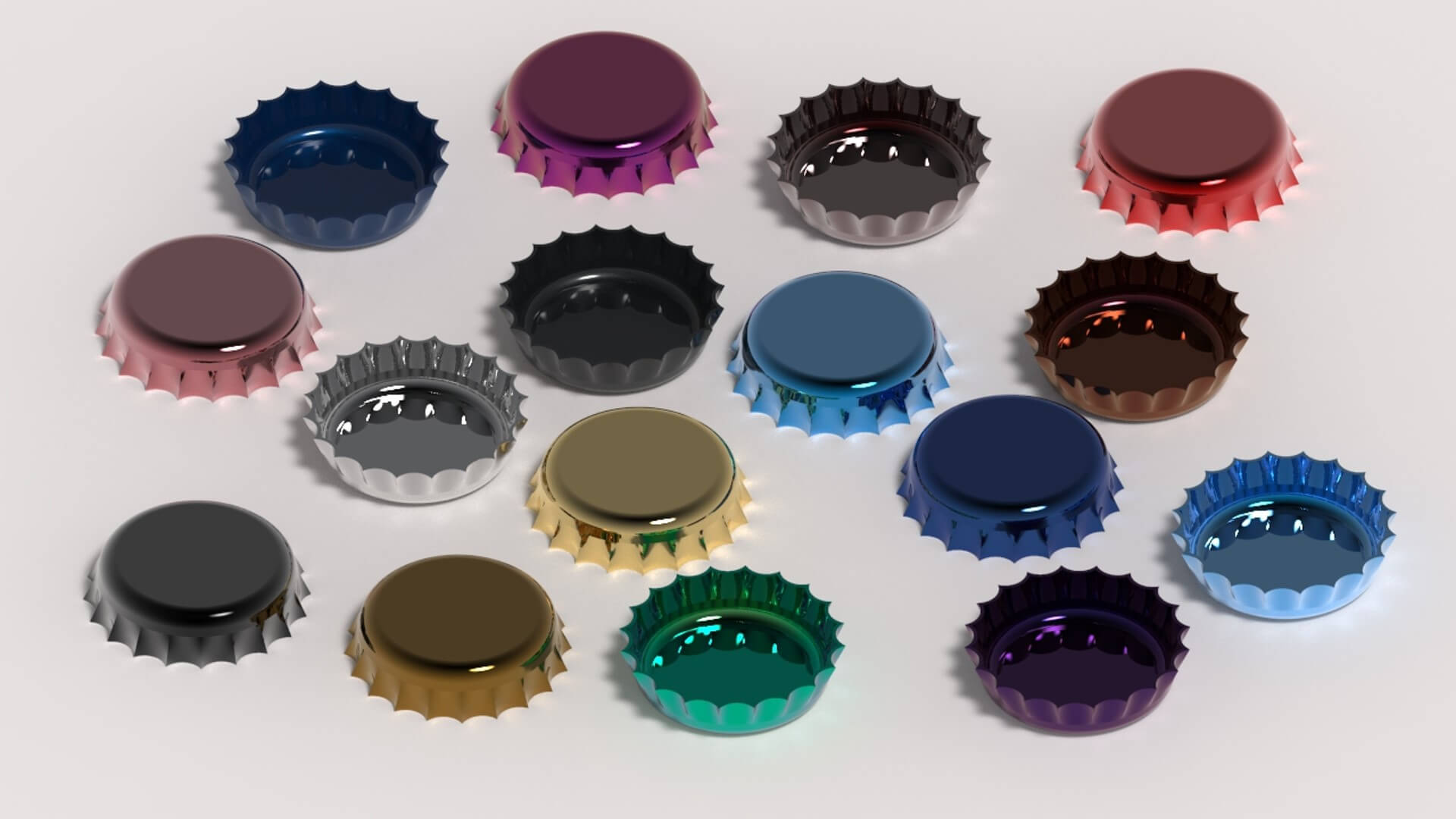 Printable Bottle Cap - 3D Model by Furqan03