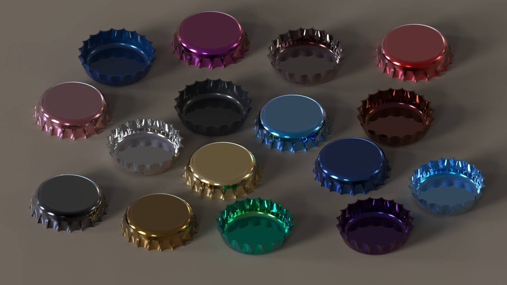 Printable Bottle Cap - 3D Model by Furqan03