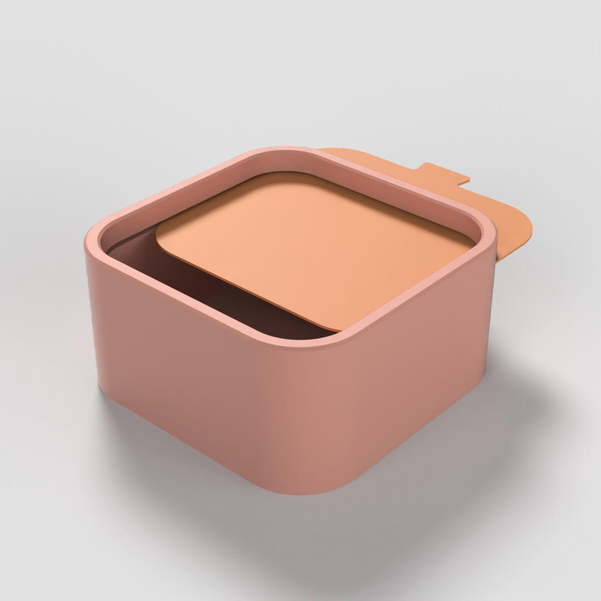 Printable Box With Sliding Lid - 3D Model by Furqan03