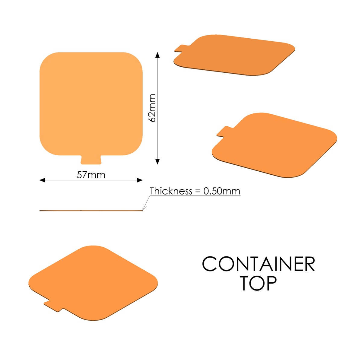 Printable Box With Sliding Lid - 3D Model by Furqan03