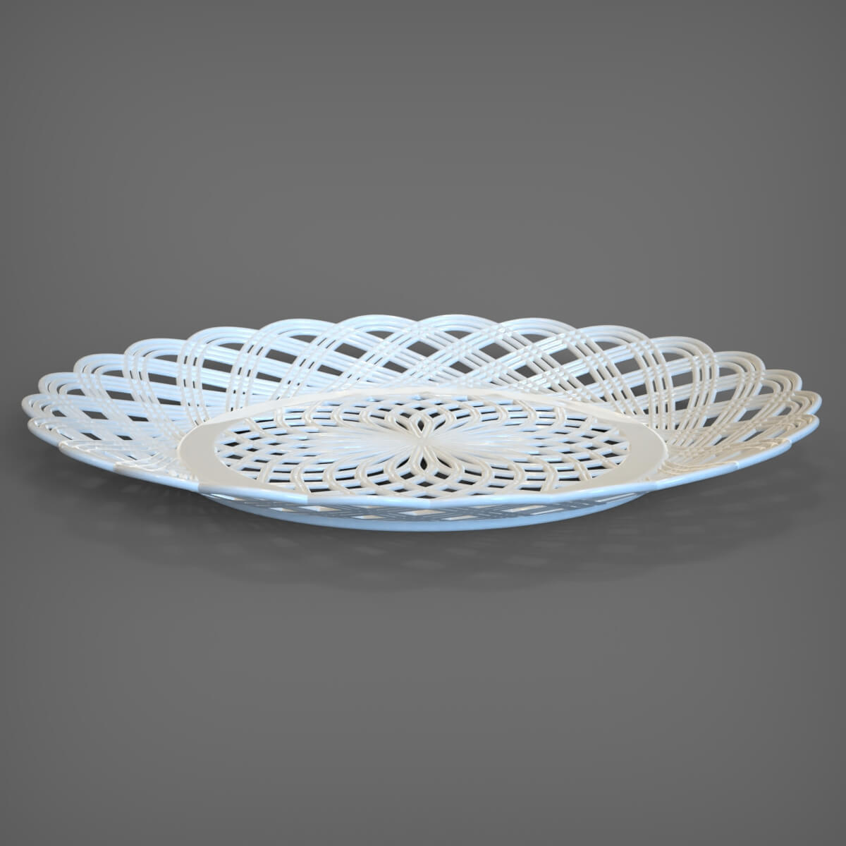 Printable Decorative Plate - 3D Model by Furqan03