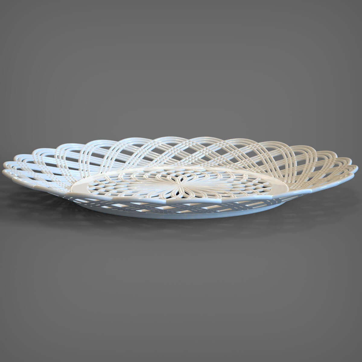 Printable Decorative Plate - 3D Model by Furqan03