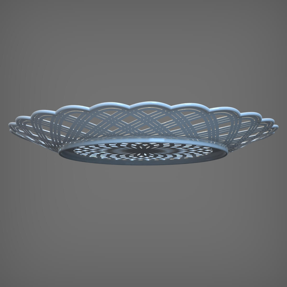 Printable Decorative Plate - 3D Model by Furqan03