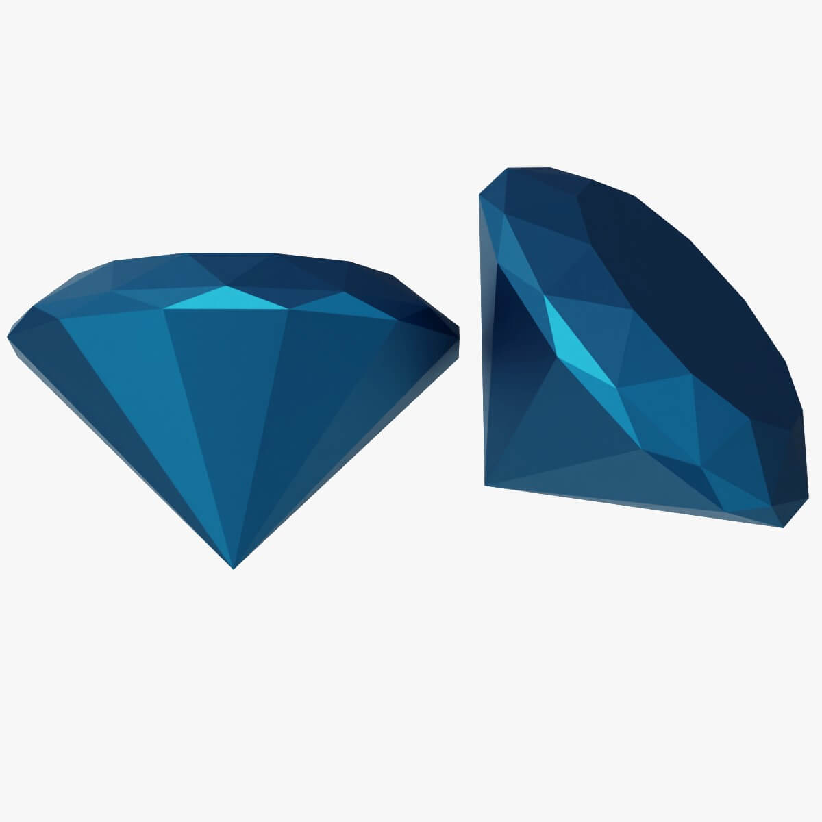 Printable Diamond - 3D Model by Furqan03