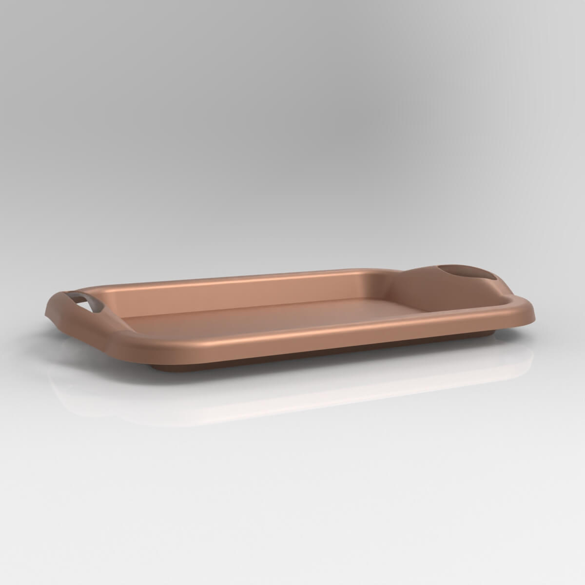 Printable Food Tray - 3D Model by Furqan03