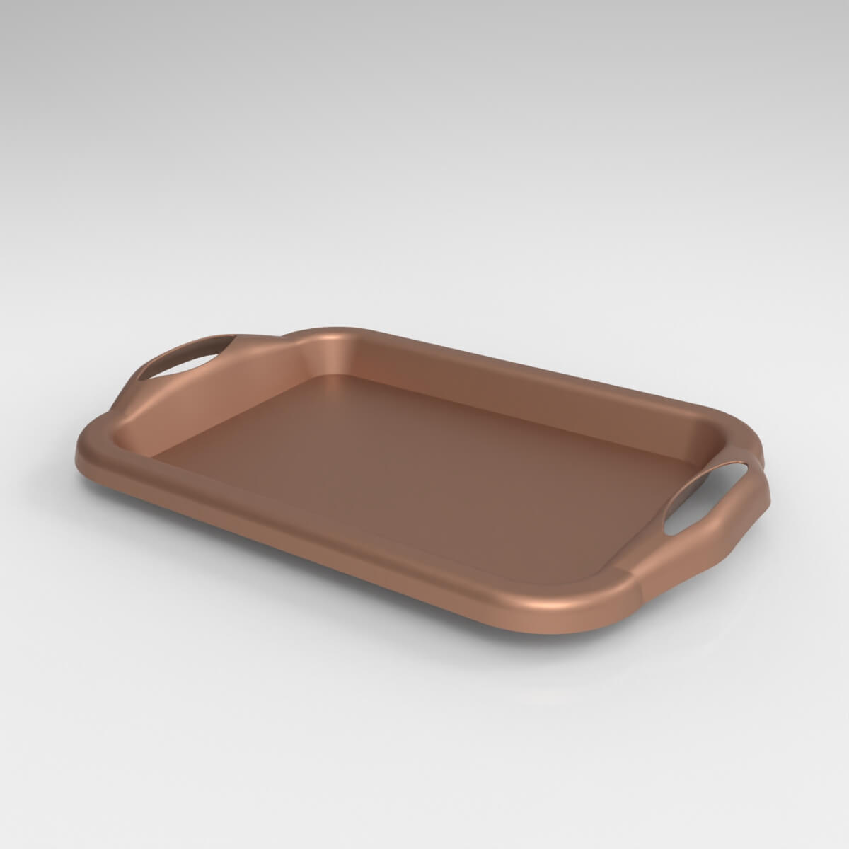 Printable Food Tray - 3D Model by Furqan03