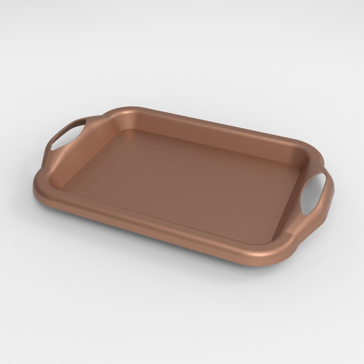 Printable Food Tray - 3D Model by Furqan03