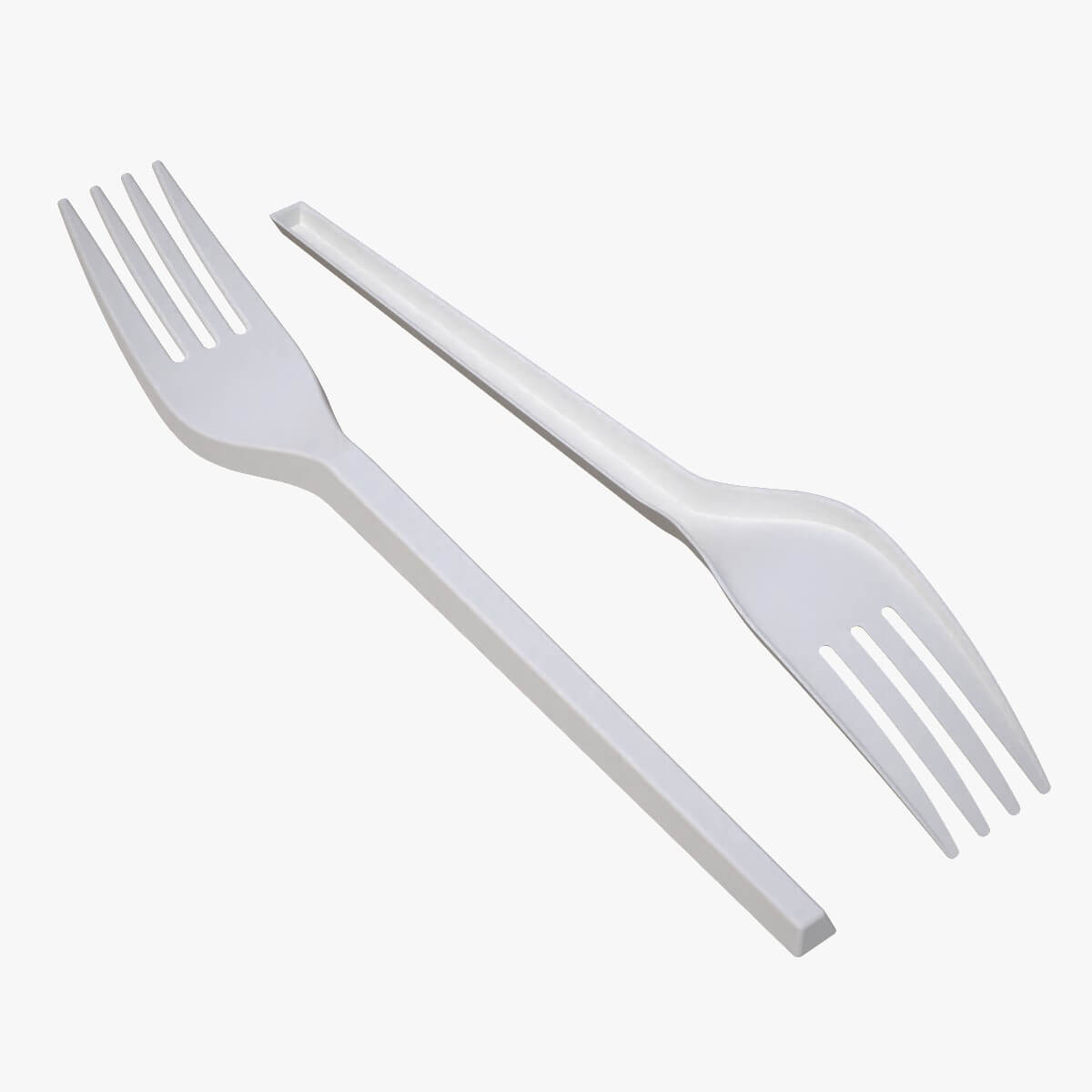 Printable Fork - 3D Model by Furqan03