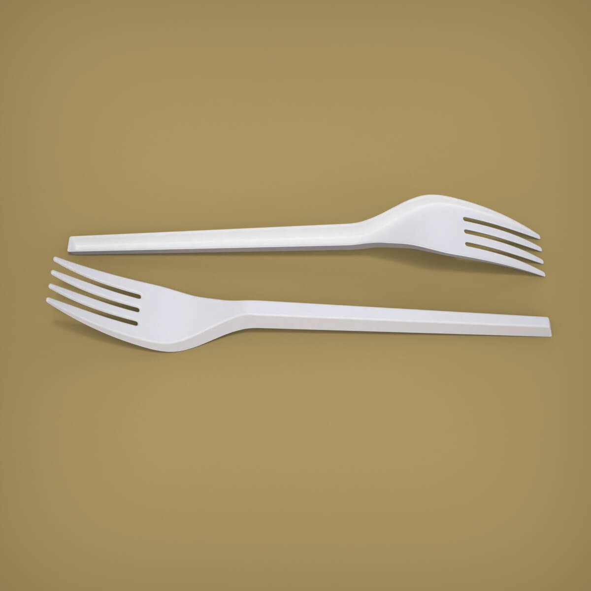 Printable Fork - 3D Model by Furqan03