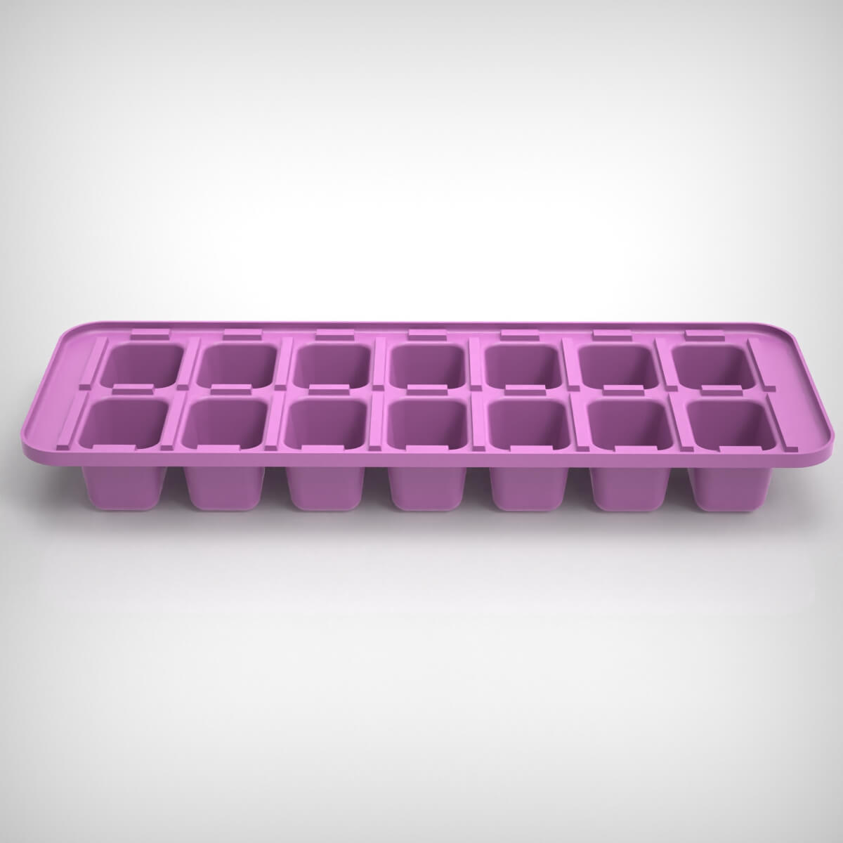 Printable Ice Cube Tray - 3D Model by Furqan03