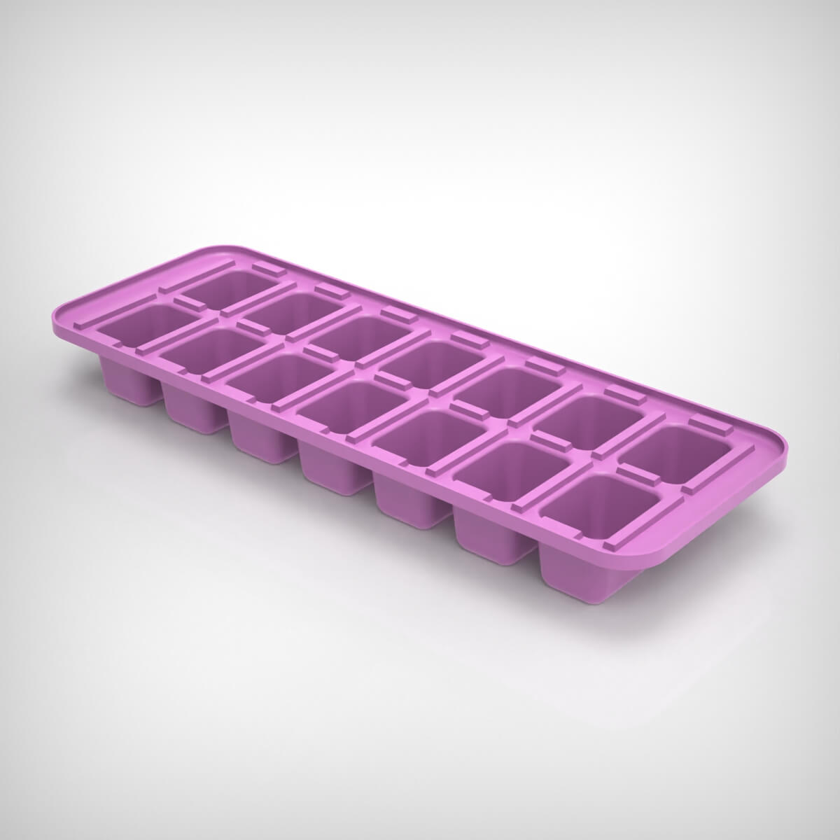 Printable Ice Cube Tray - 3D Model by Furqan03