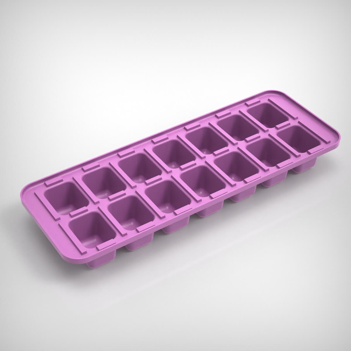 Printable Ice Cube Tray - 3D Model by Furqan03