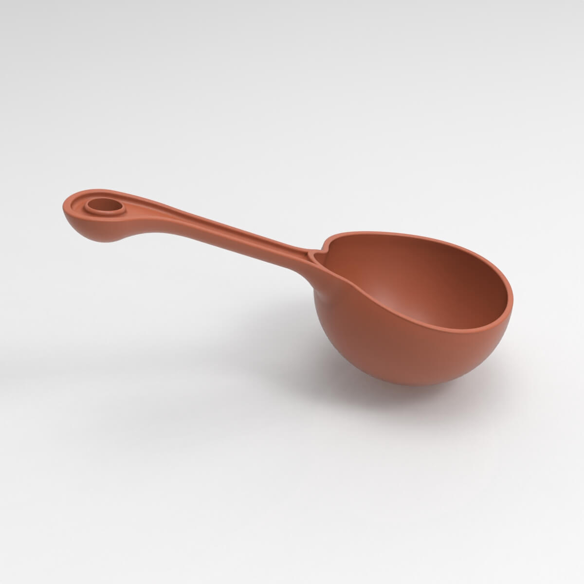 Printable Ladle Spoon - 3D Print Model by Furqan03