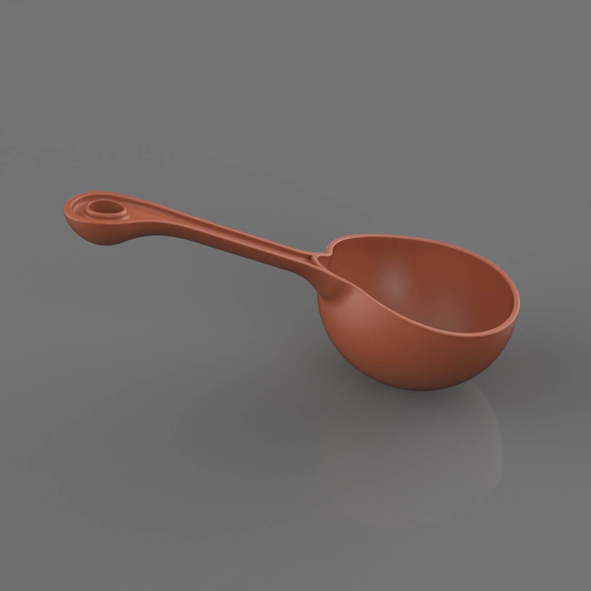 Printable Ladle Spoon - 3D Print Model by Furqan03