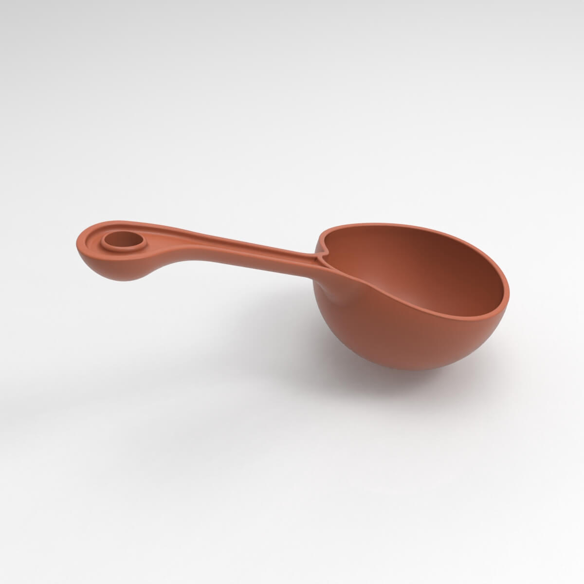 Printable Ladle Spoon - 3D Model by Furqan03