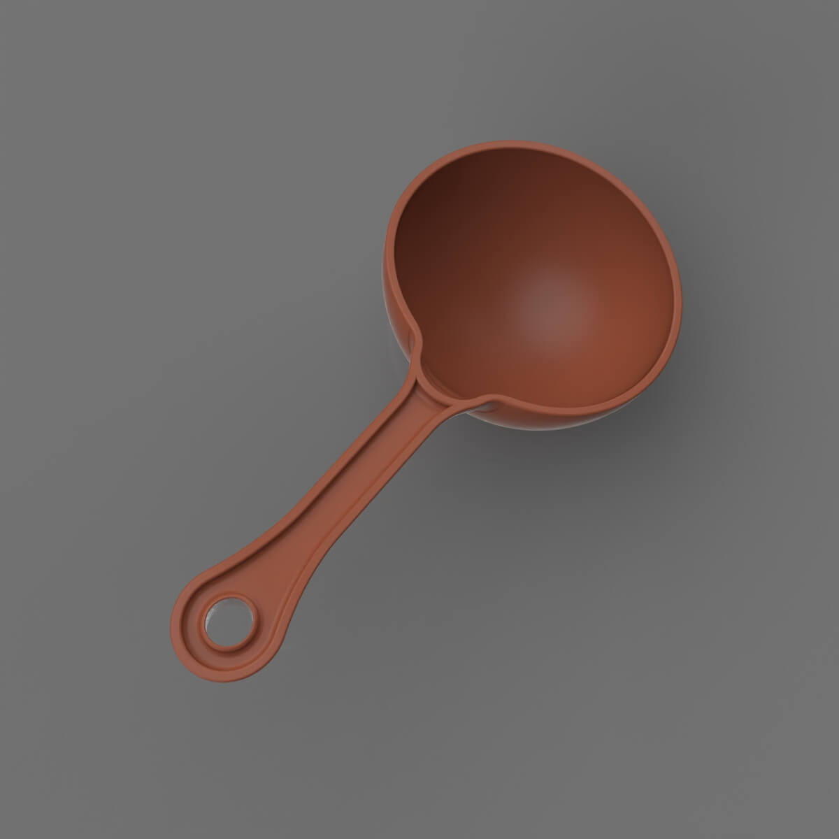 Printable Ladle Spoon - 3D Print Model by Furqan03