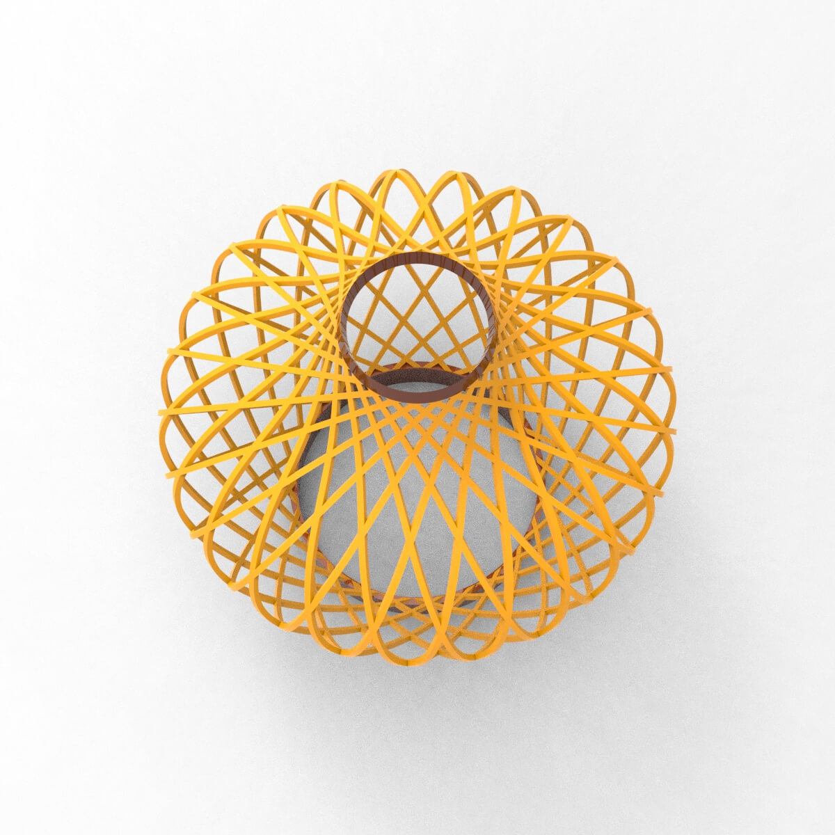 Printable Lampshade - 3D Model by Furqan03