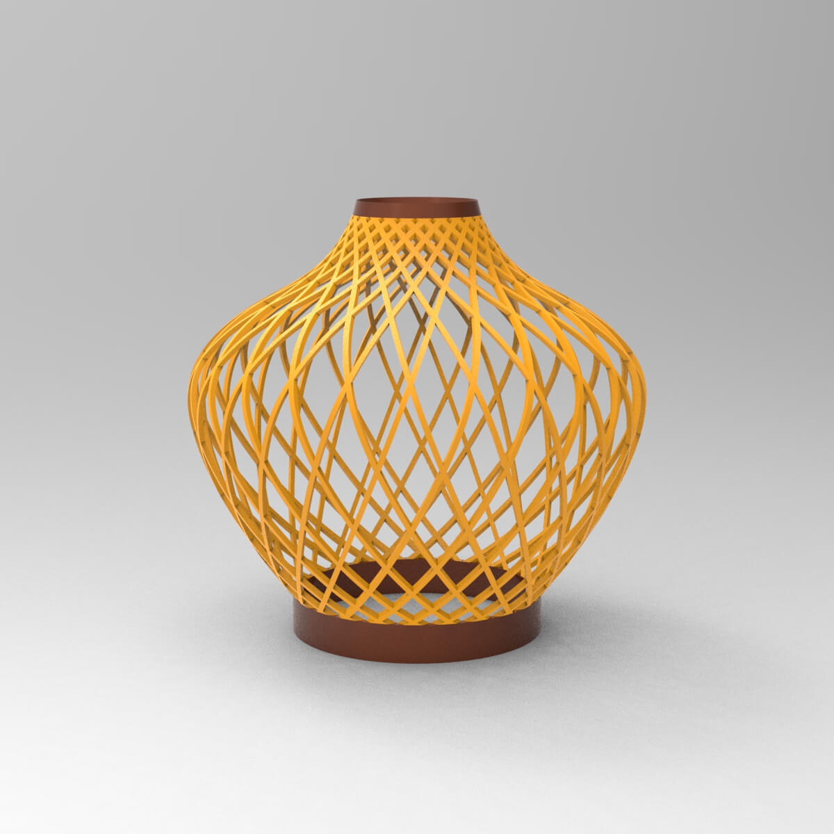 Printable Lampshade - 3D Model by Furqan03