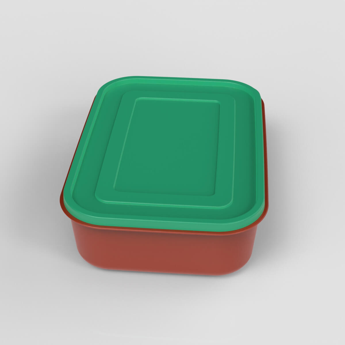 Printable Lunch Box - 3D Model by Furqan03