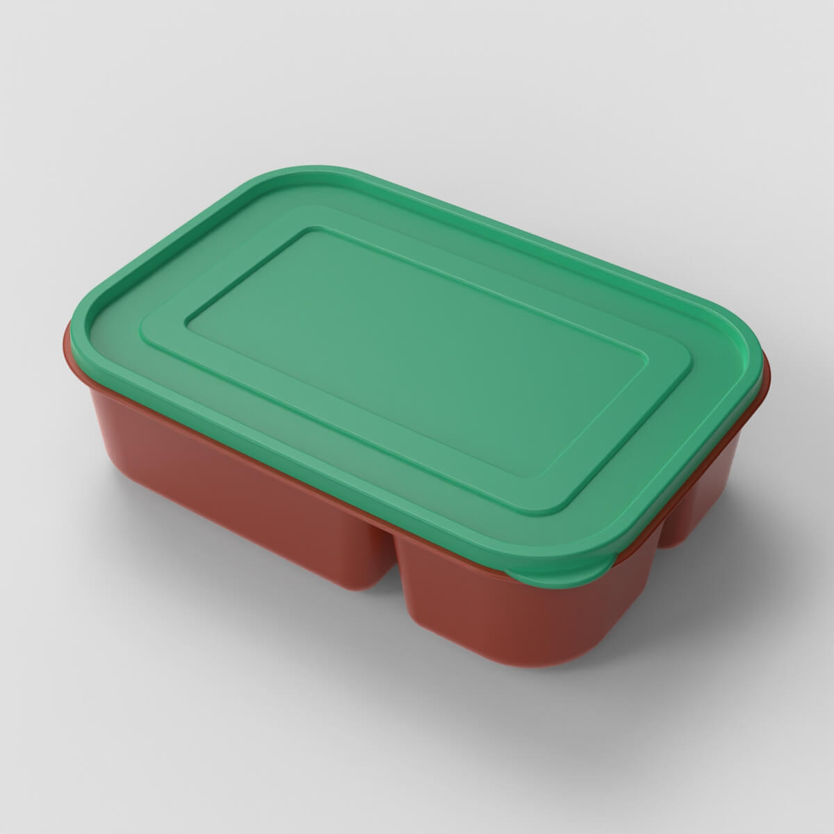 Printable Lunch Box - 3D Model by Furqan03