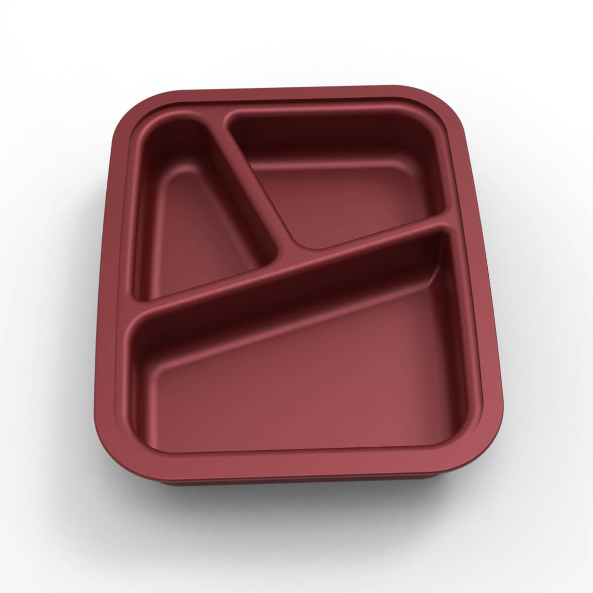 Printable Lunch Plate - 3D Model by Furqan03