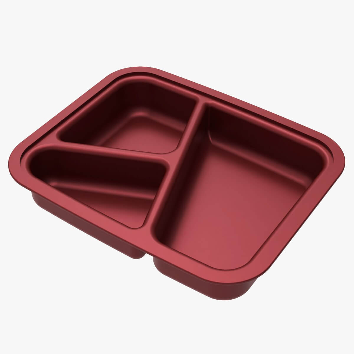 Printable Lunch Plate - 3D Model by Furqan03