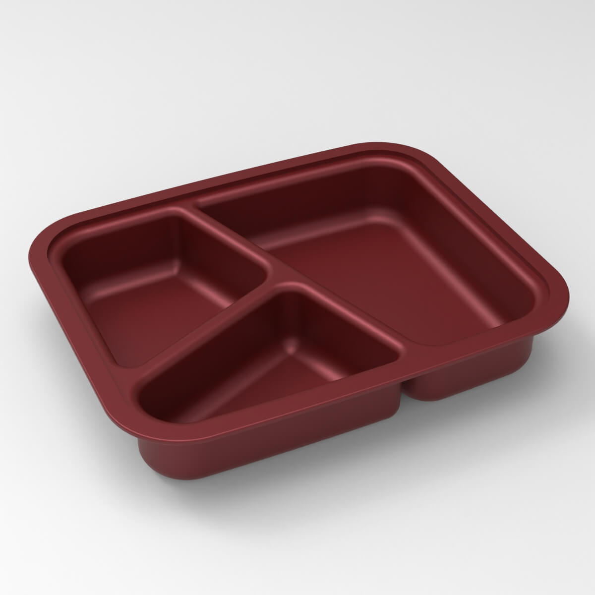 Printable Lunch Plate - 3D Model by Furqan03