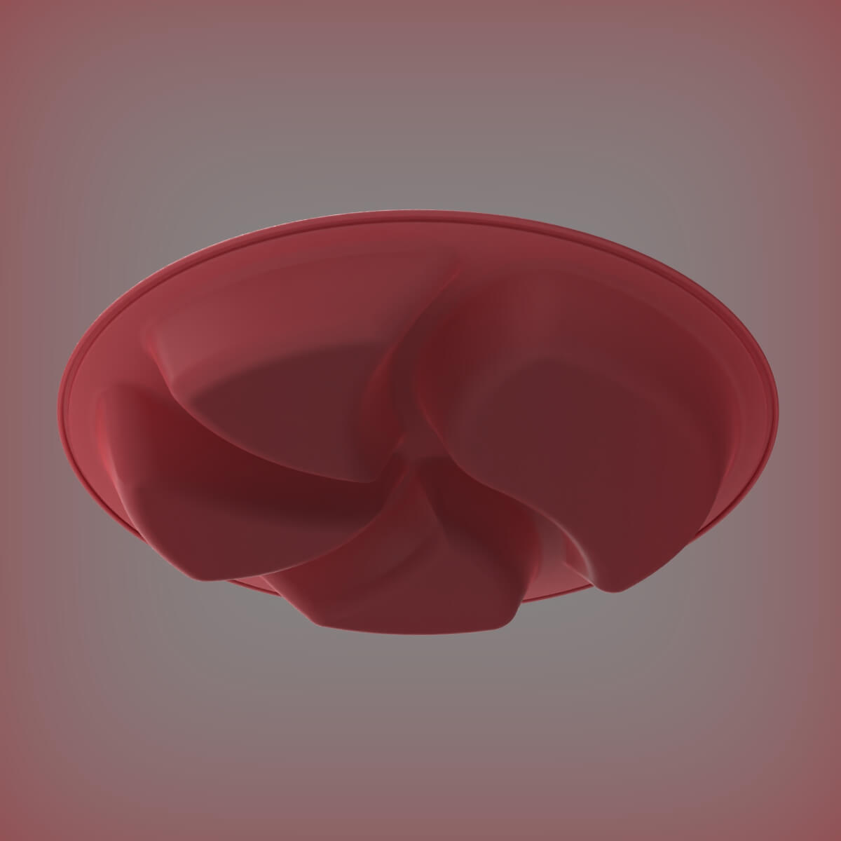 Printable Partition Plate - 3D Model by Furqan03