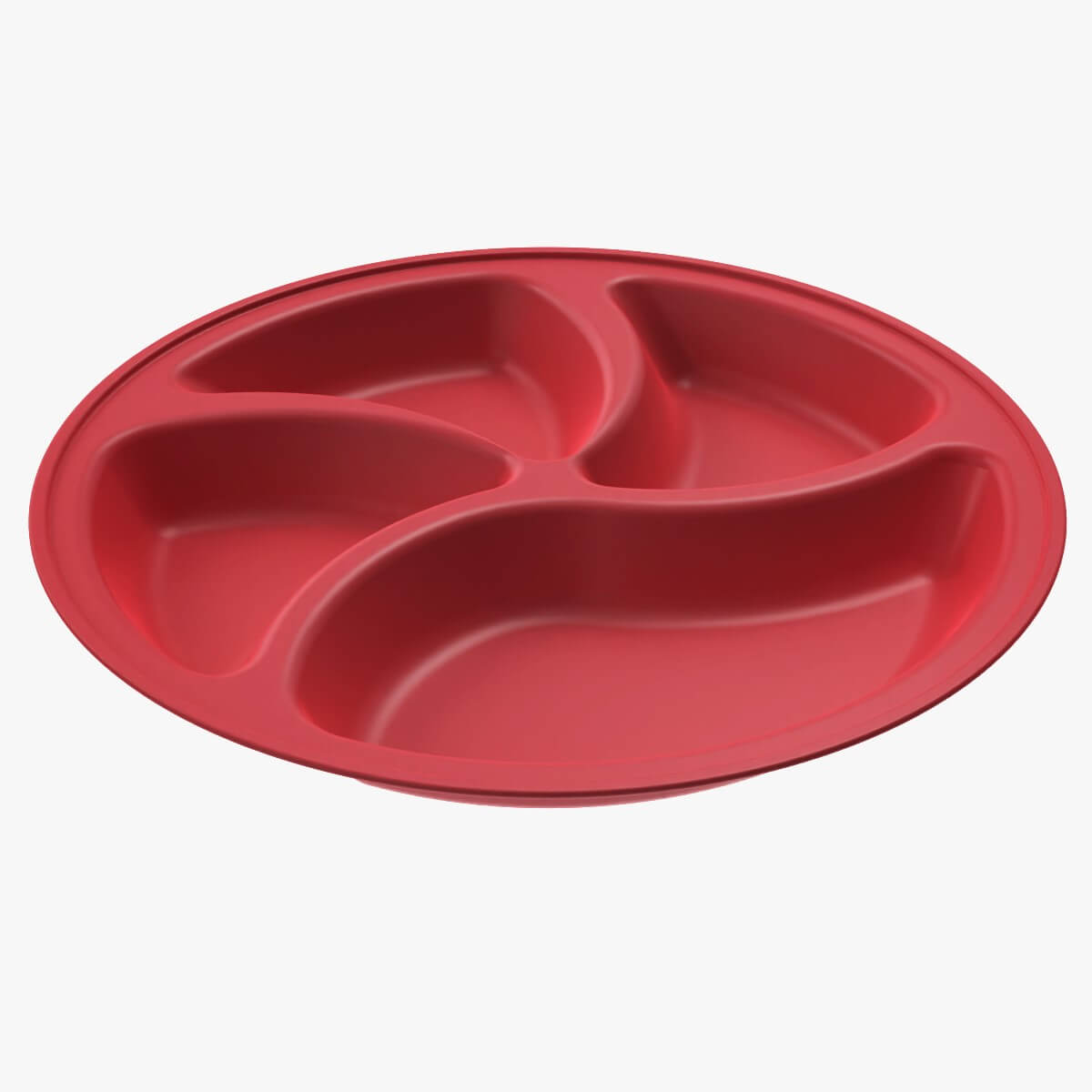 Printable Partition Plate - 3D Model by Furqan03