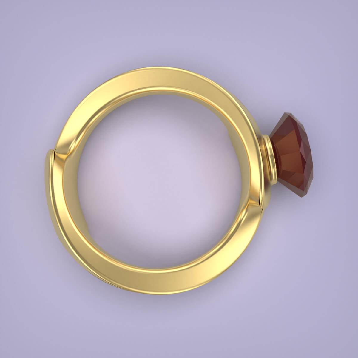 Printable Ring - 3D Model by Furqan03