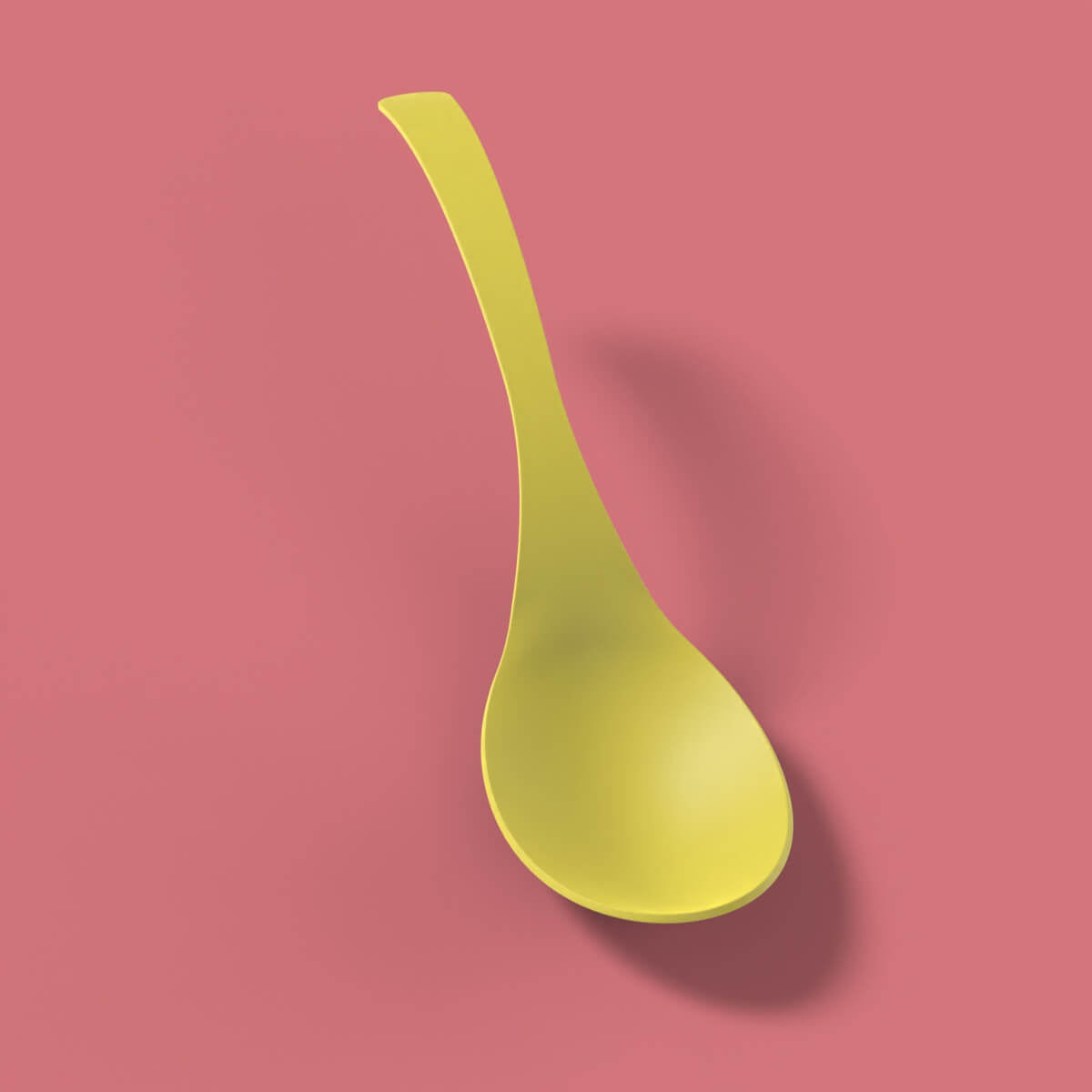 Printable Spoon - 3D Print Model by Furqan03