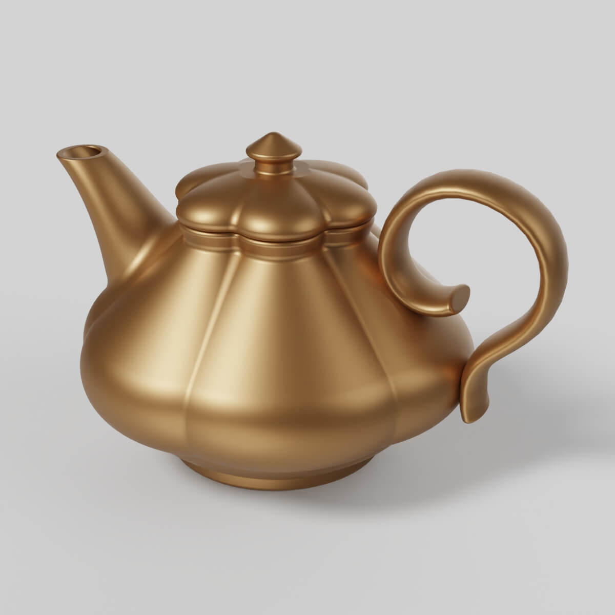 Printable Teapot - 3D Model by Furqan03